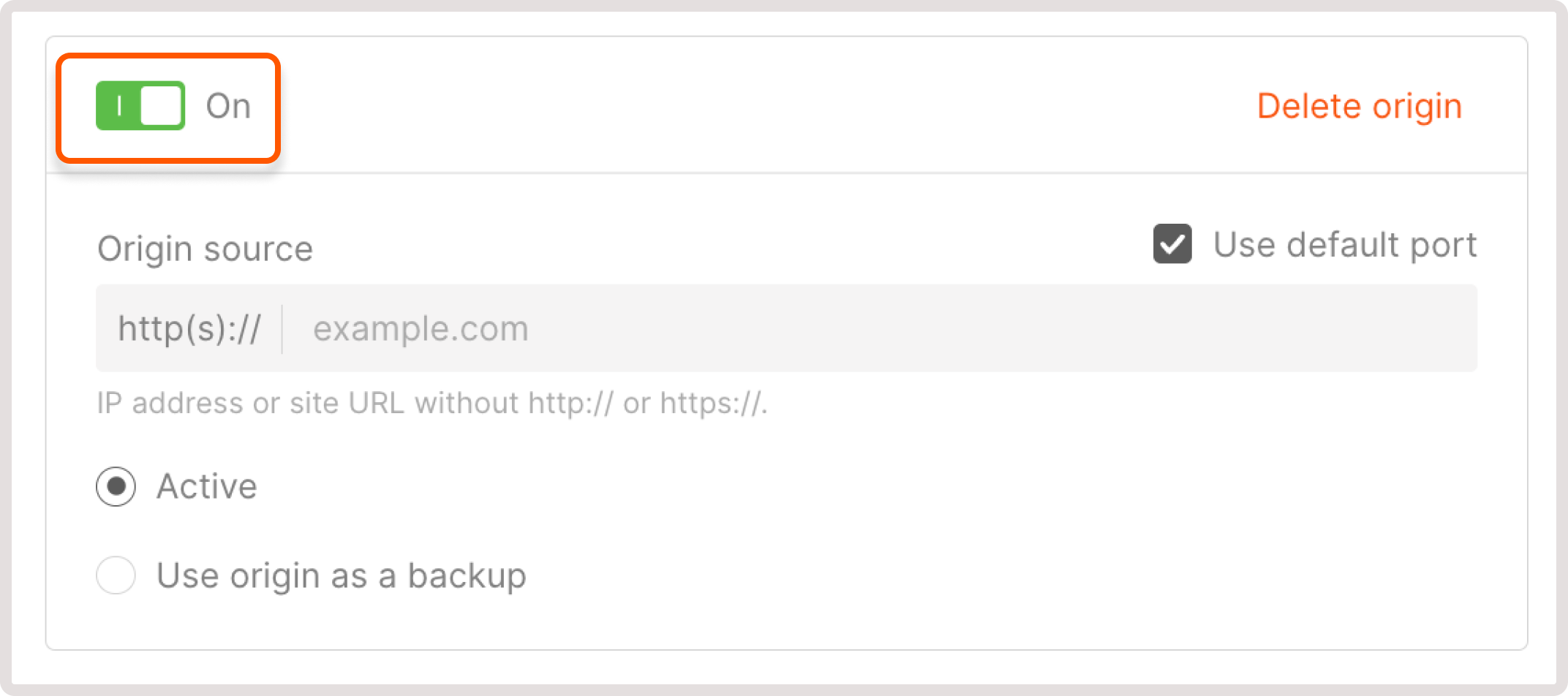 Origin group - CDB DOCUMENTATION